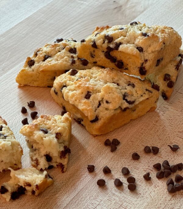 Mini Chocolate Chip Scones | Mrs. Dunn Baked It